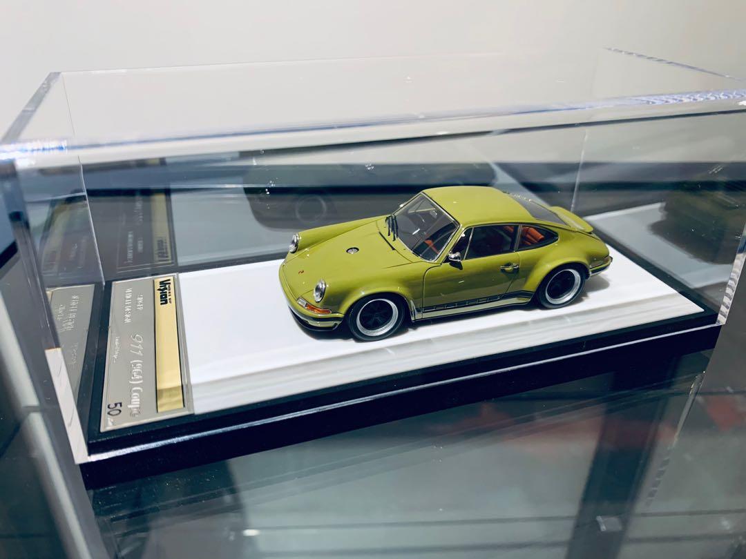 [限量 50] 1/43 Makeup Eidolon Vision Porsche Singer Olive Green 保時捷 橄欖綠 ...