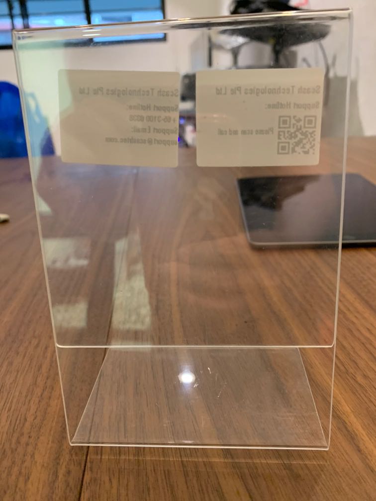 Acrylic L shape frame, Hobbies & Toys, Stationary & Craft, Craft ...