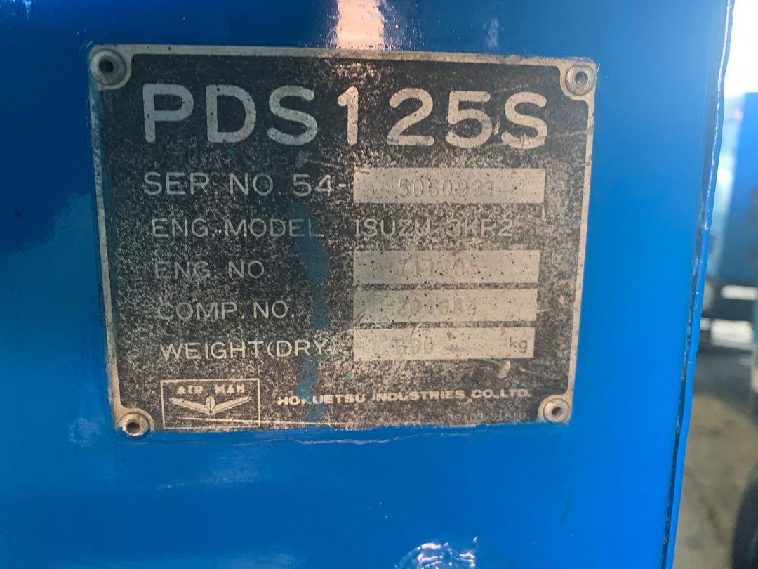 Airman 125 cfm Compressor, Commercial & Industrial, Construction ...