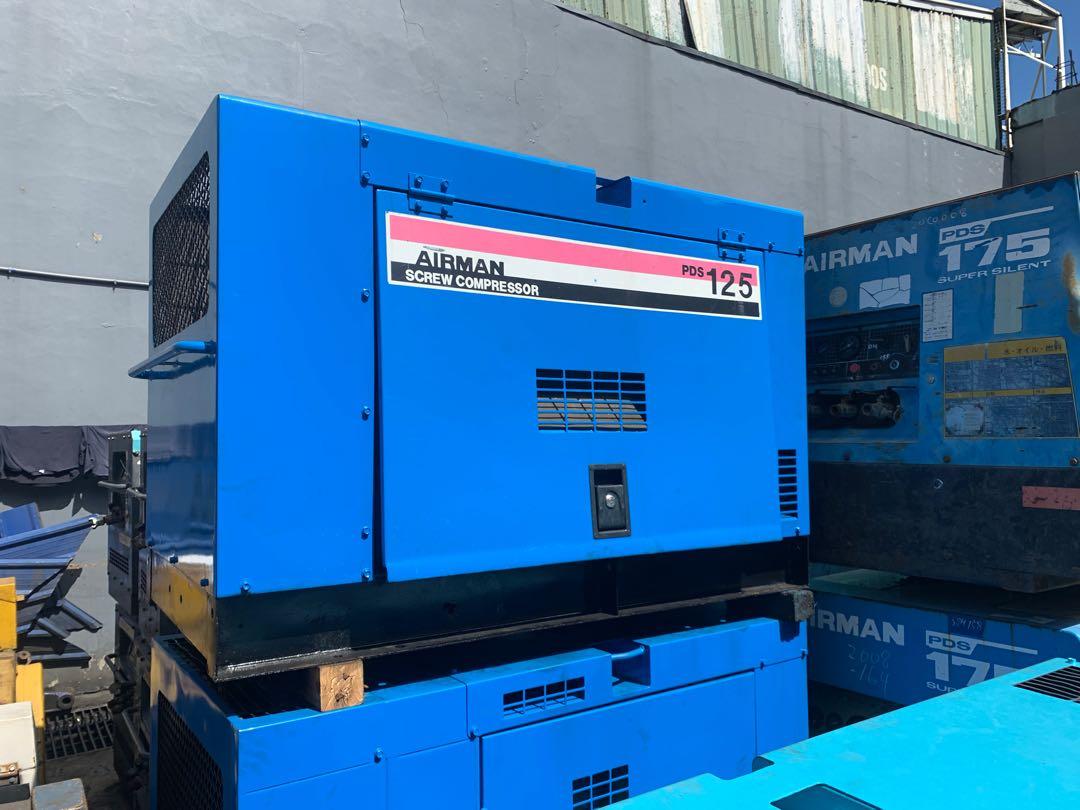 Airman 125 cfm Compressor, Commercial & Industrial, Construction ...