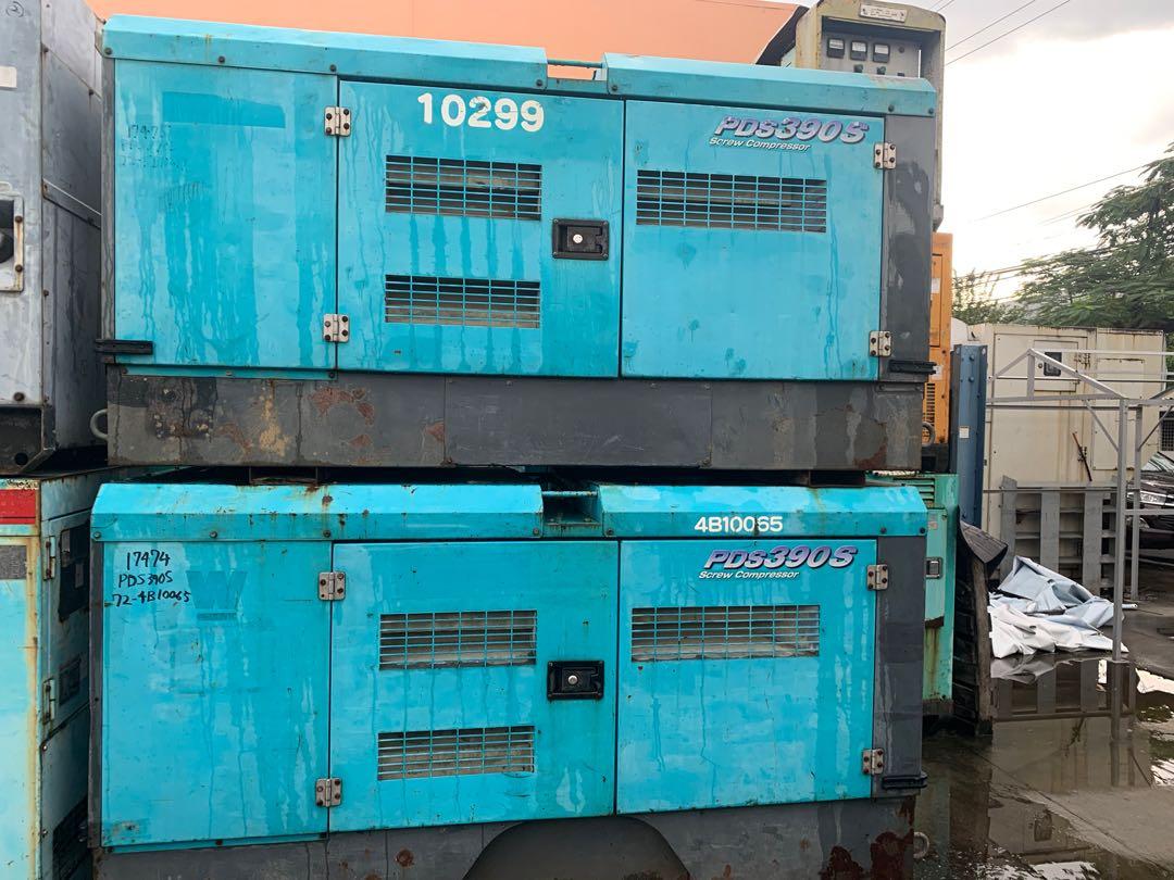 Airman 390 Compressor without Trailer, Commercial & Industrial ...