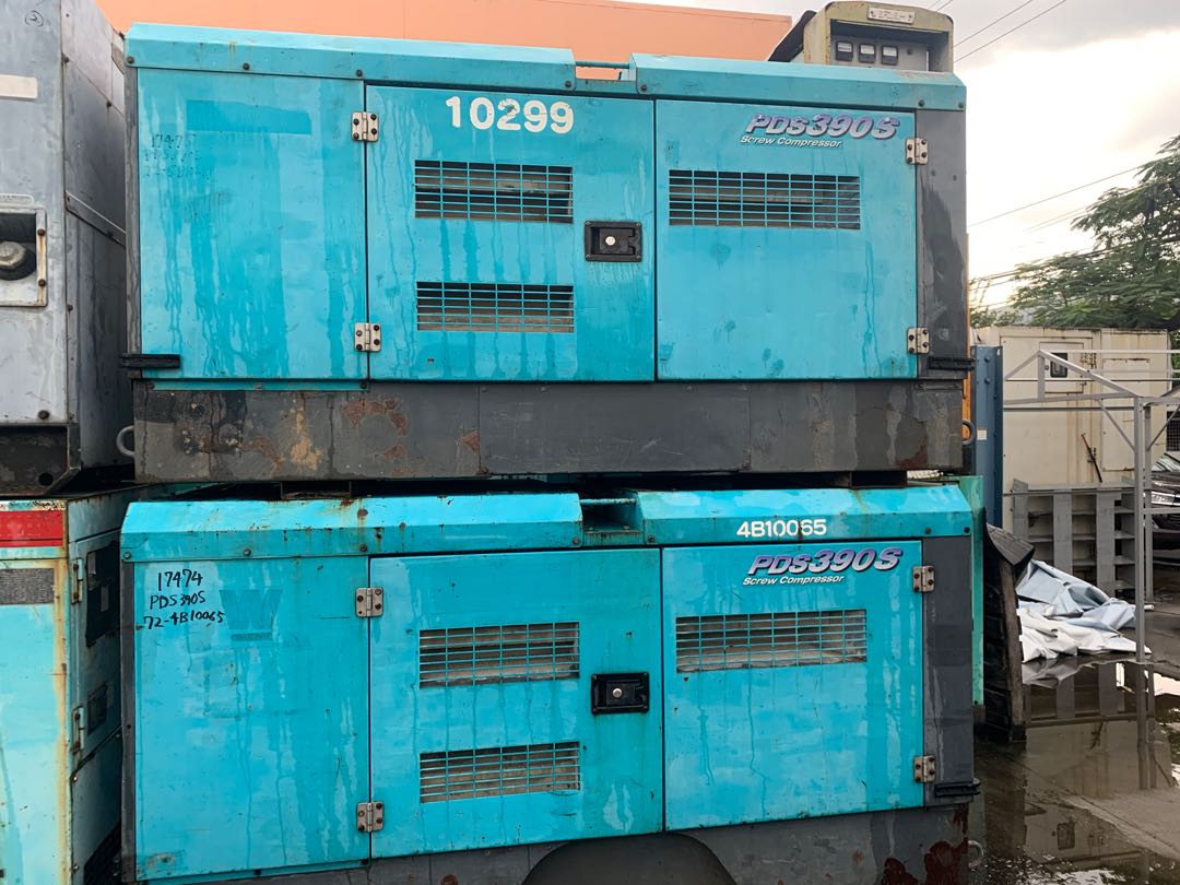 Airman 390 Compressor without Trailer, Commercial & Industrial ...