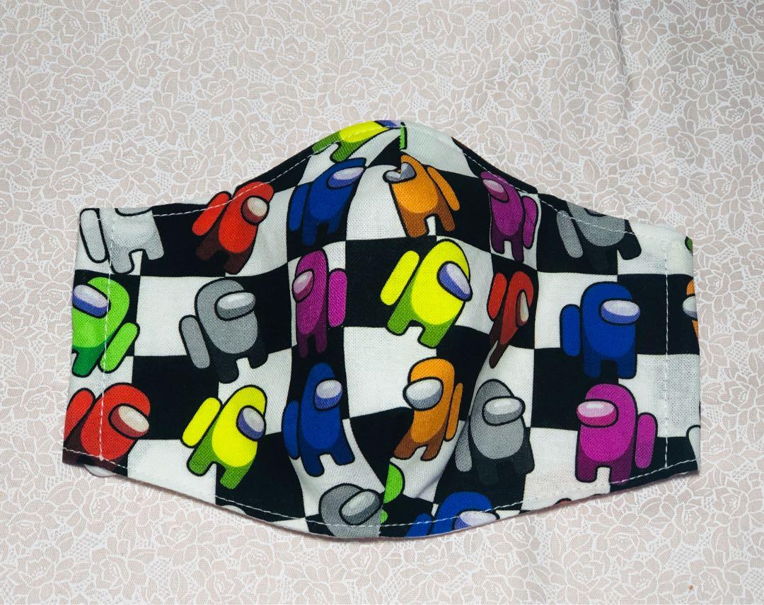 Among Us reusable mask- ready stock, Health & Nutrition, Face Masks ...