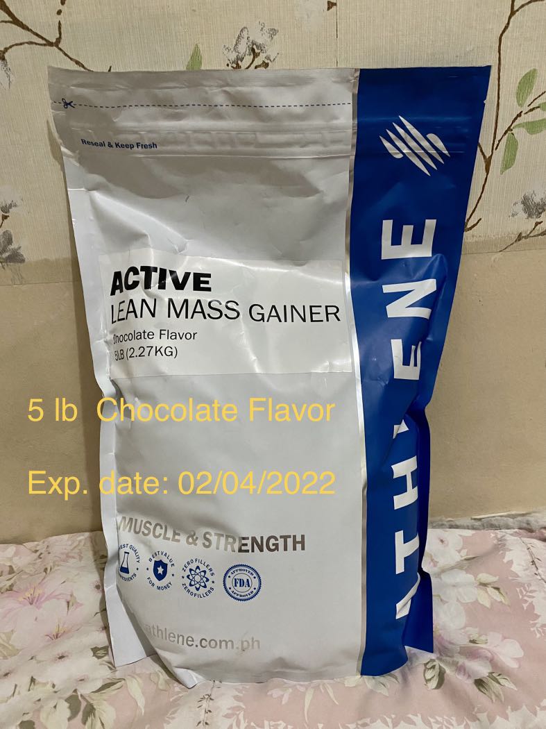 ATHLENE 5 lb Chocolate, Health & Nutrition, Health Supplements, Sports ...