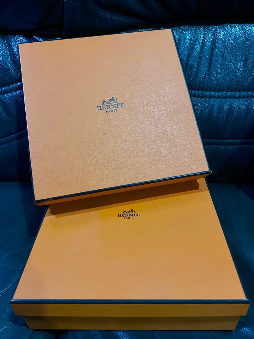 Authentic Hermes Boxes for belt, Luxury, Accessories on Carousell