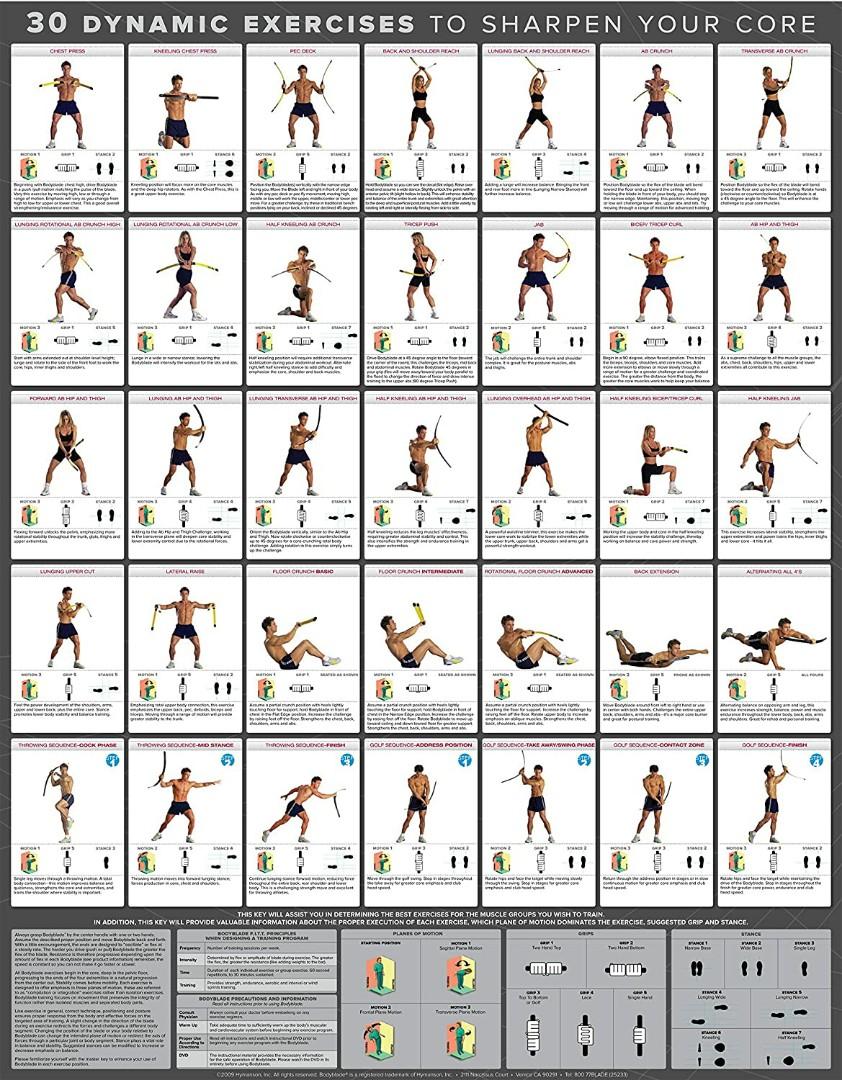 BodyBlade Pro, Sports Equipment, Exercise & Fitness, Toning ...