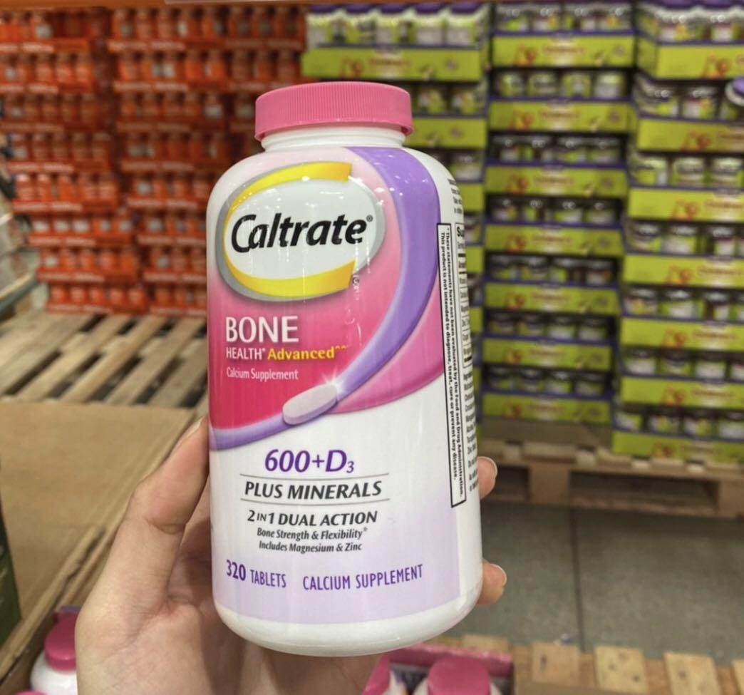 全新美國現貨佳存鈣片Caltrate Bone Health Advanced 600+D3 320粒（美國代購）, 美容＆個人護理, 沐浴 ...