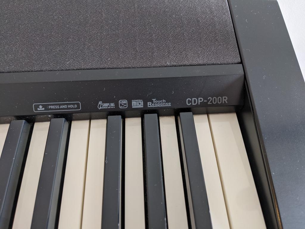 Casio CDP-200R piano, Hobbies & Toys, Music & Media, Musical ...