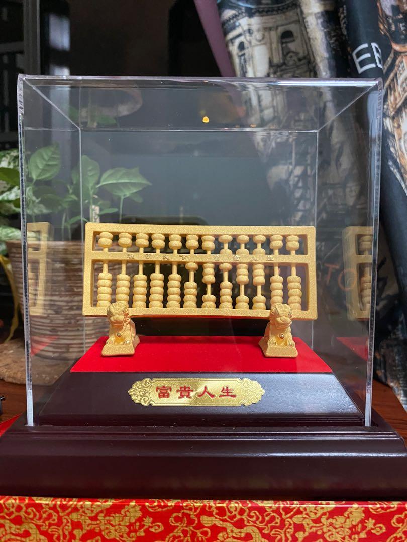 Chinese Abacus Display Set (wedding gift, CNY, home display), Hobbies ...