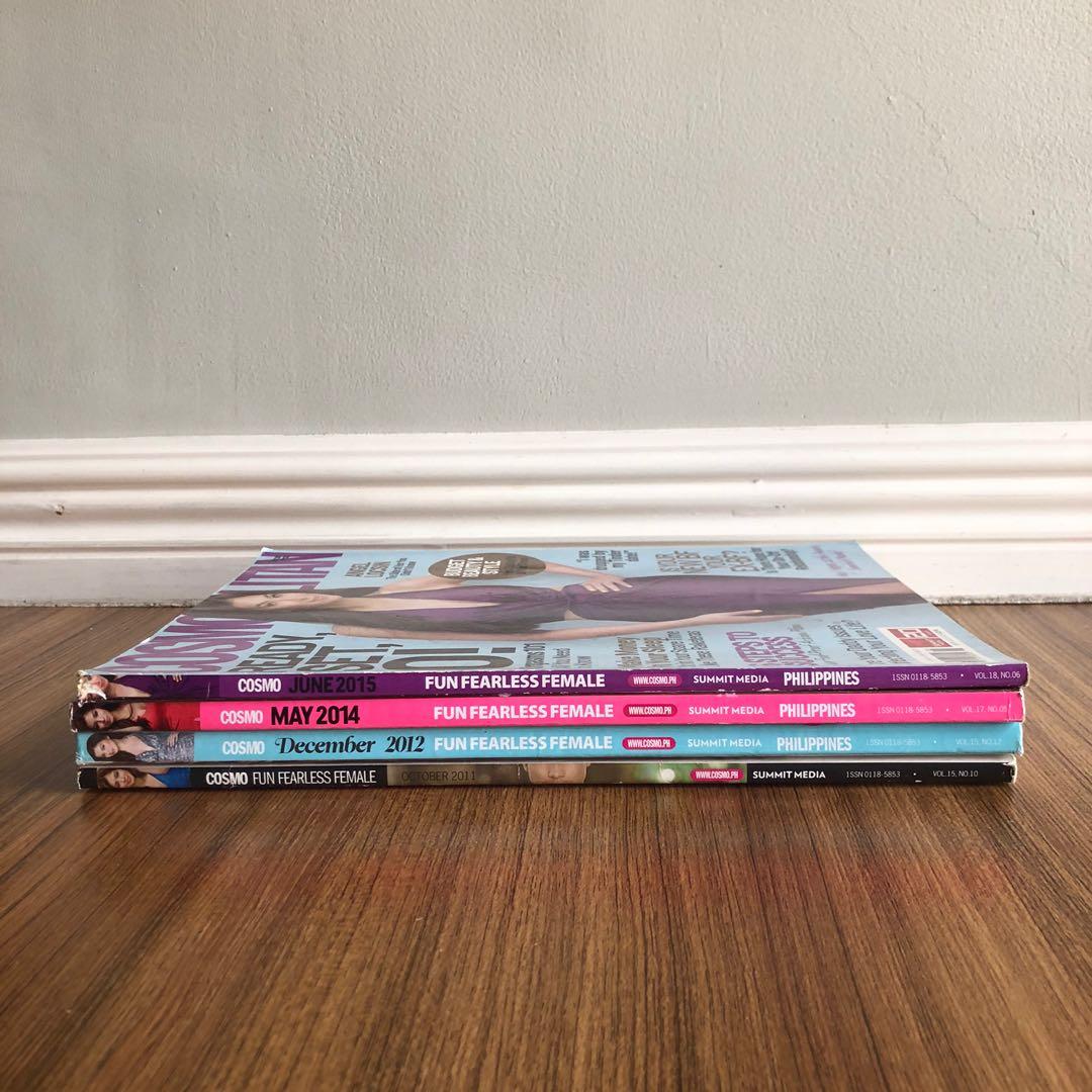 Cosmopolitan magazine: Angel Locsin covers, Hobbies & Toys, Books ...