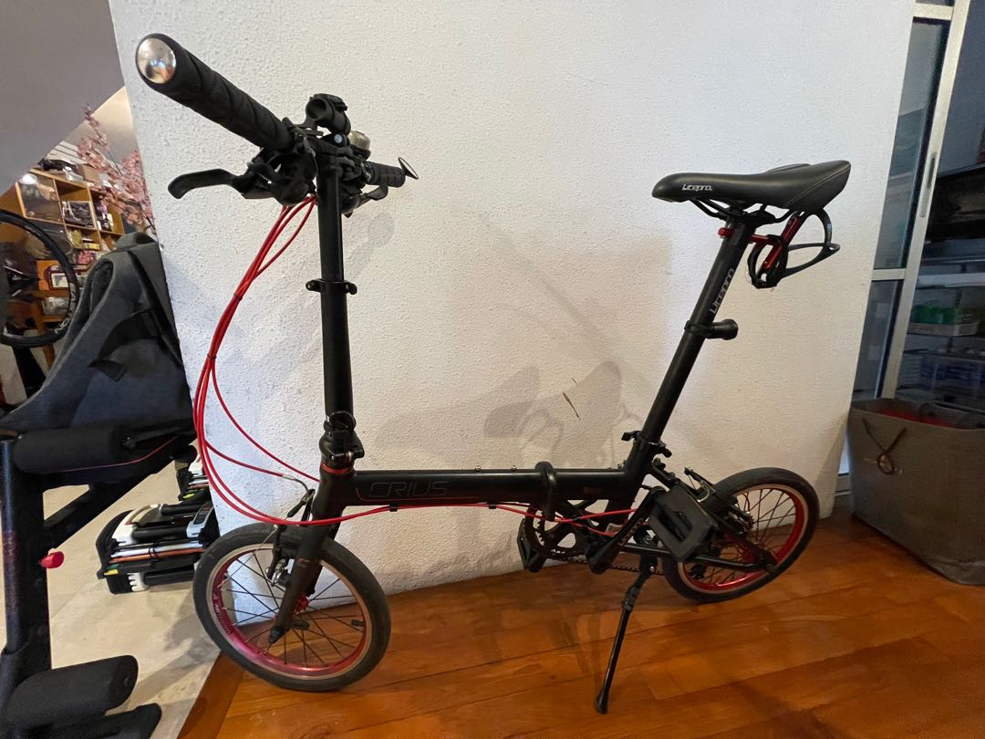 Crius Shadow 16 inch folding bike 9.5/10, Sports Equipment, Bicycles & Parts, Bicycles on Carousell