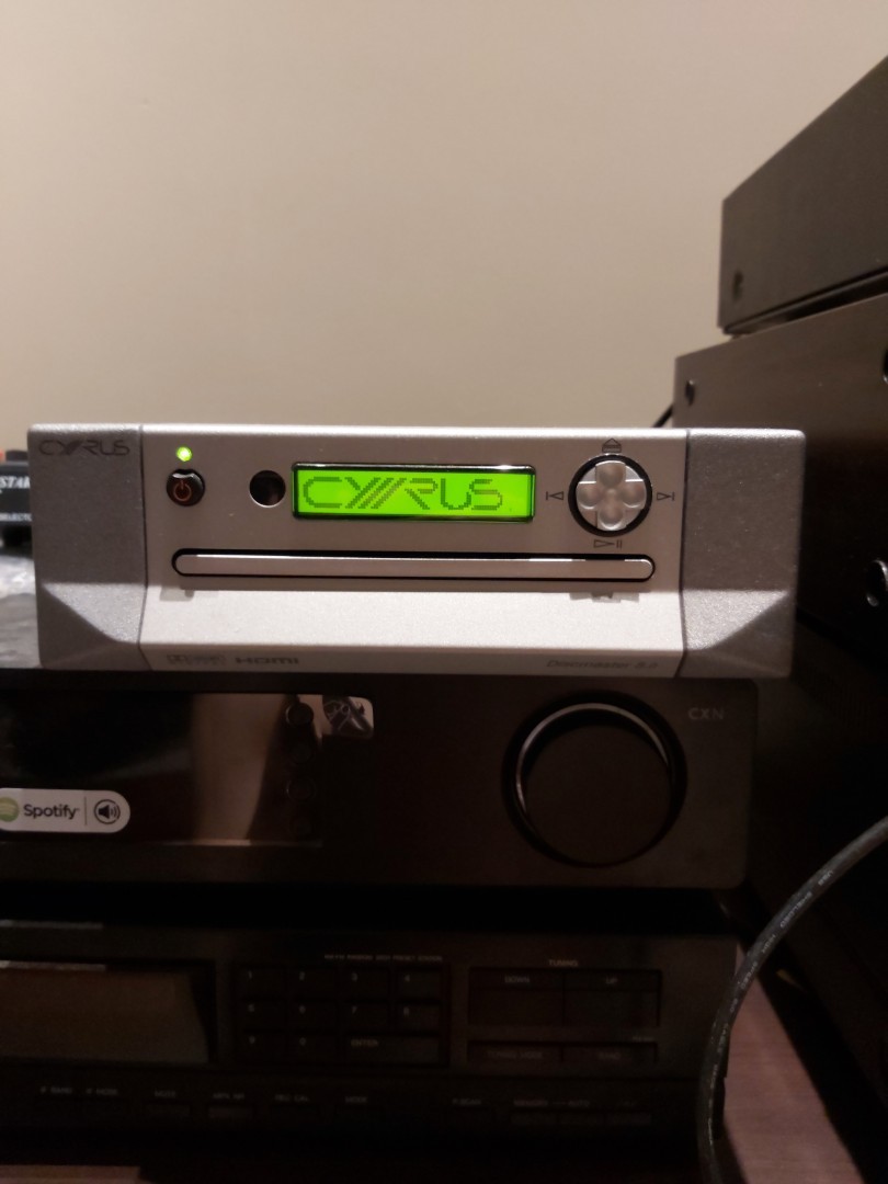 CYRUS discmaster 8.0 cd dvd highend player, Audio, Portable Music ...