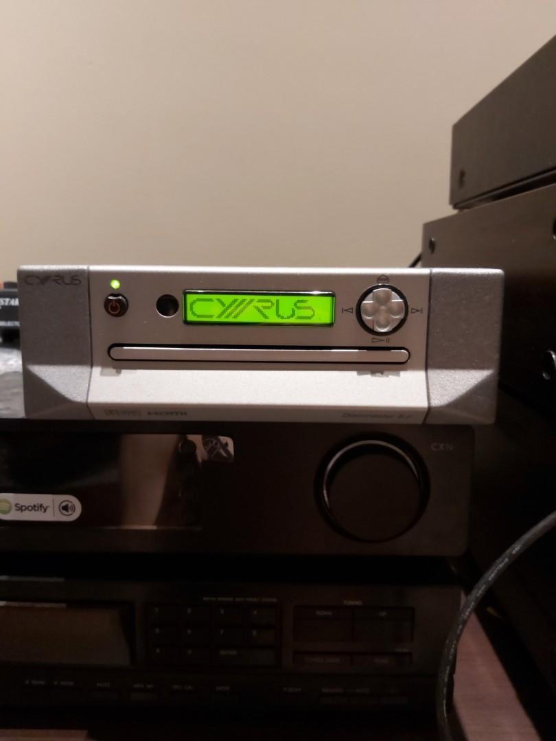 CYRUS discmaster 8.0 cd dvd highend player, Audio, Portable Music ...