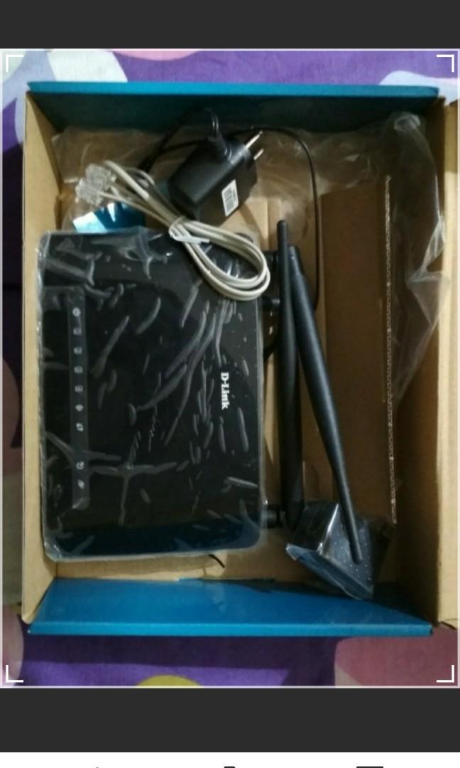 D Link DSL WIRELESS ASDL MODEM + ROUTER used, Computers & Tech, Parts ...