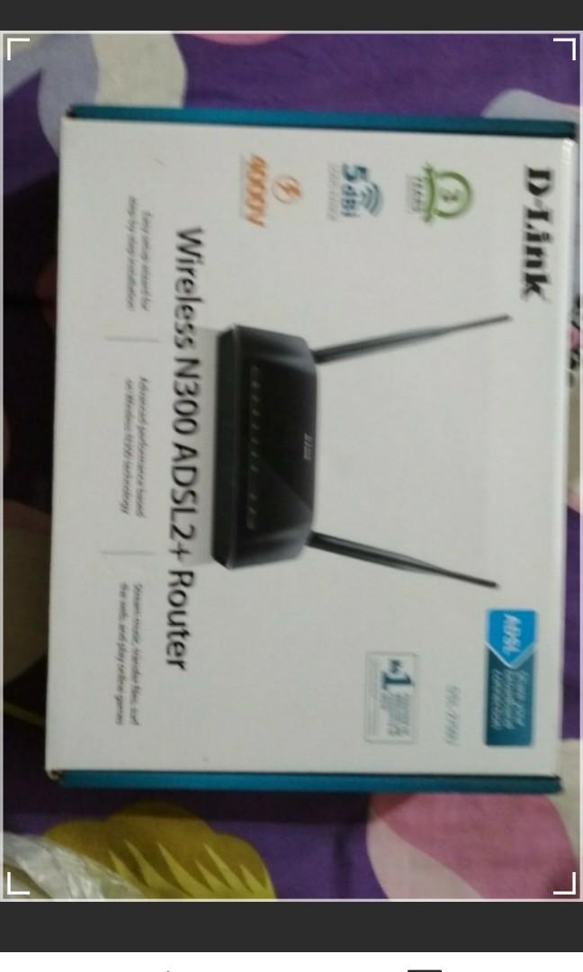 D Link DSL WIRELESS ASDL MODEM + ROUTER used, Computers & Tech, Parts ...