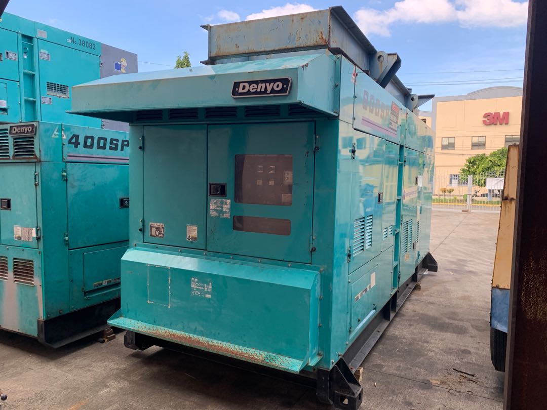Denyo Generator 800 kVA, Commercial & Industrial, Construction ...