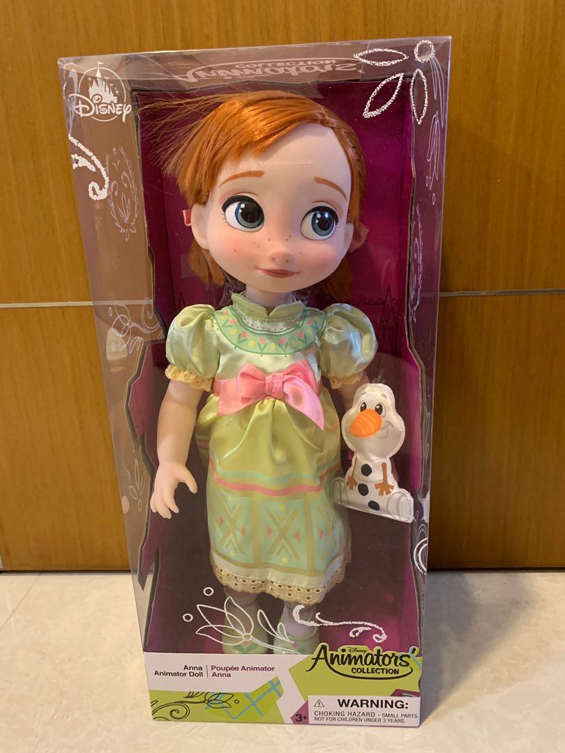 Disney Animators Collection Frozen Anna Animator Doll, Hobbies & Toys ...