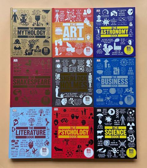 DK Big Ideas Simply Explained(9 books hardcover), Books & Stationery ...