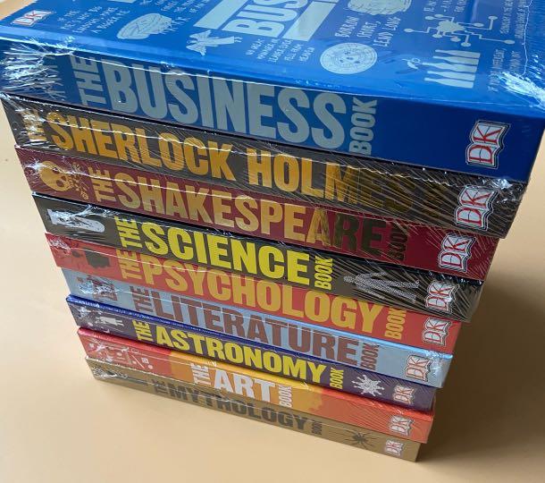 DK Big Ideas Simply Explained(9 books hardcover), Books & Stationery ...