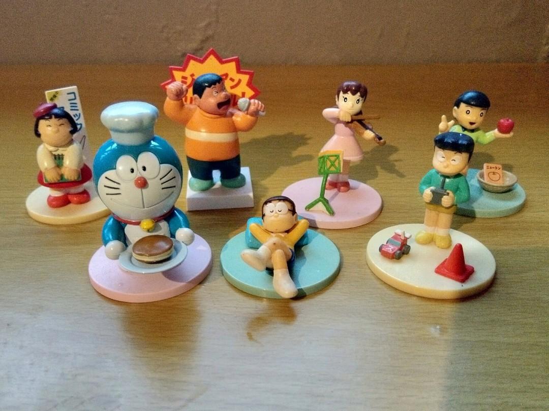 Doraemon Figurine set, Hobbies & Toys, Toys & Games on Carousell