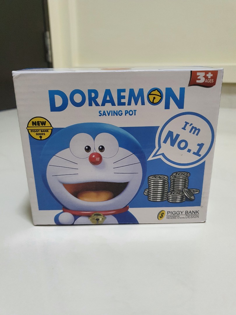 Doraemon Saving Pot, Hobbies & Toys, Toys & Games on Carousell