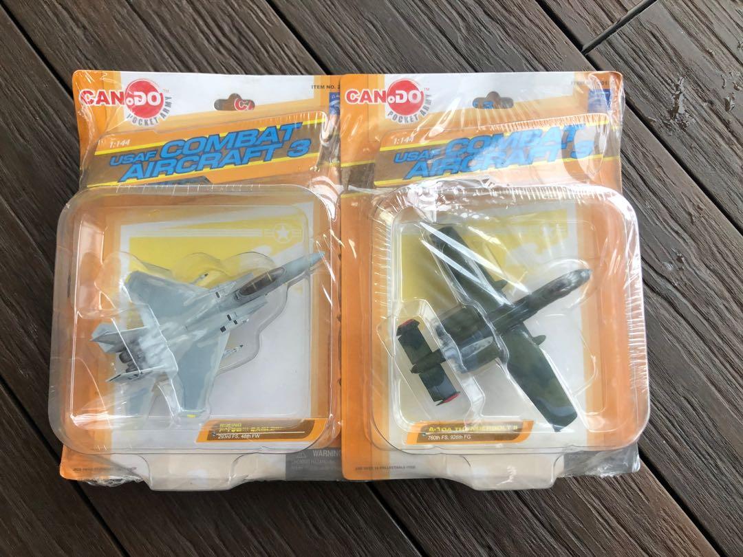 Dragon Cando Pocket Army 1/144 USAF Combat Aircraft 3, Hobbies & Toys ...