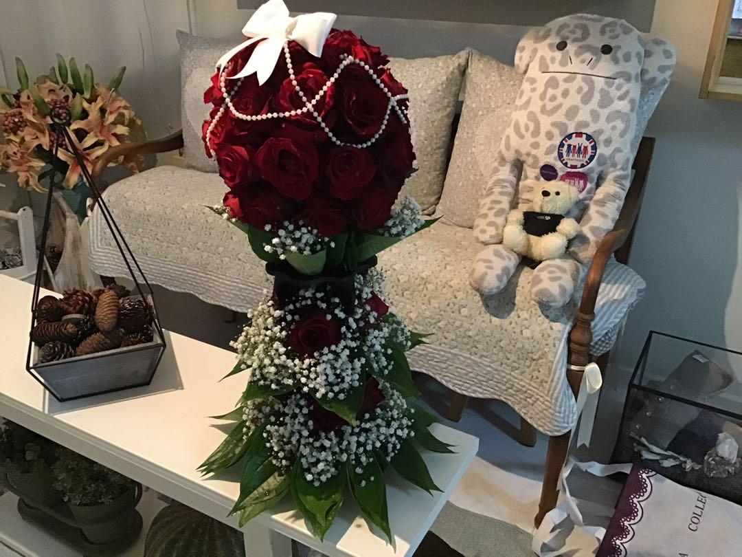 Dulang hantaran. Gubahan hantaran. Wedding tray. Pulut kuning. Bunga ...