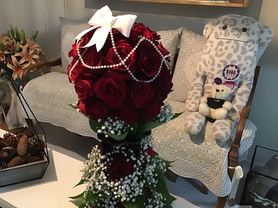 Dulang hantaran. Gubahan hantaran. Wedding tray. Pulut kuning. Bunga ...