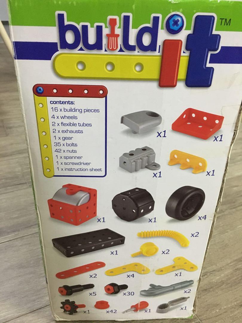 Elc build it monster truck 100+ pieces, Hobbies & Toys, Toys & Games on ...