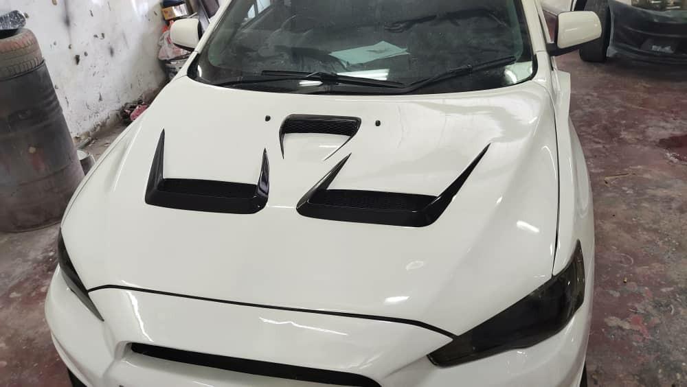 ⚠️Lancer Evo X FQ Bonnet, Car Accessories, Accessories on Carousell