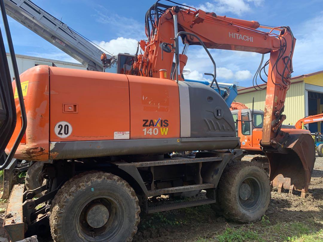 Excavator Wheel Type Hitachi Zaxis 140, Commercial & Industrial ...