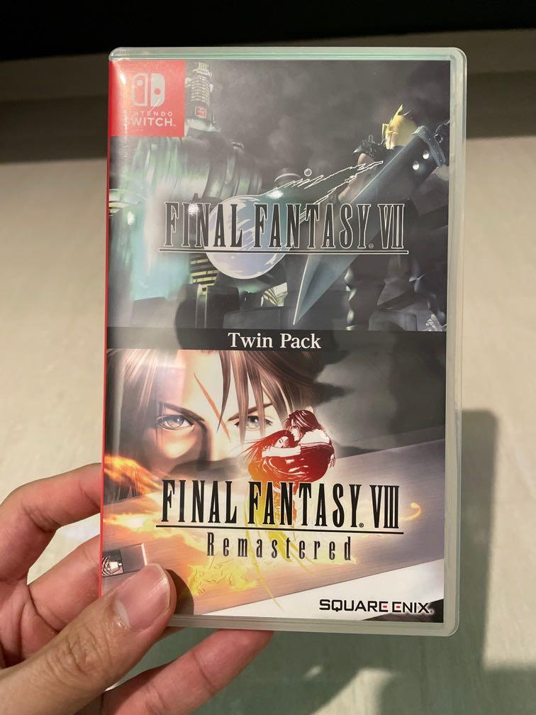 Final fantasy vii and viii twin pack Switch, Video Gaming, Video Games ...