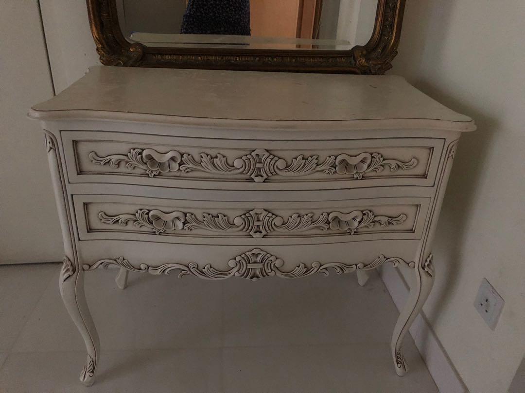 French style drawers, Furniture & Home Living, Furniture, Tables & Sets ...