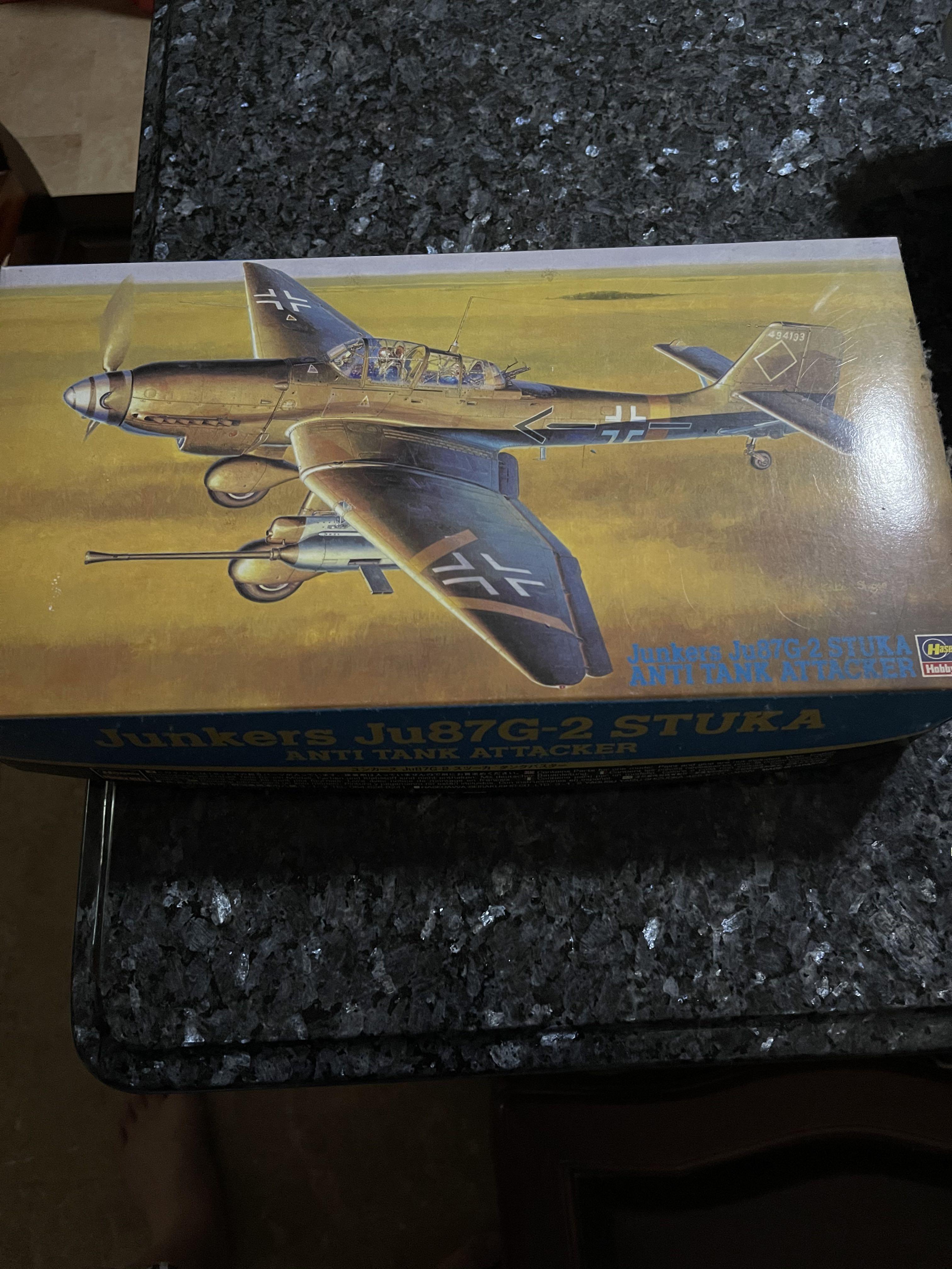 Hasegawa 1/48 Ju87G-2 Stuka, Hobbies & Toys, Toys & Games on Carousell