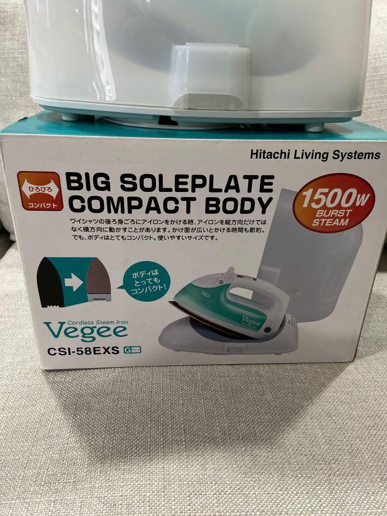 Hitachi cordless steam iron, TV & Home Appliances, Kitchen Appliances ...