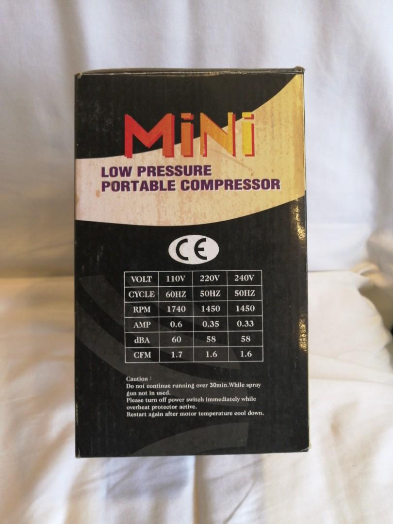 Hobby Mate Mini Air Compressor, Furniture & Home Living, Home ...