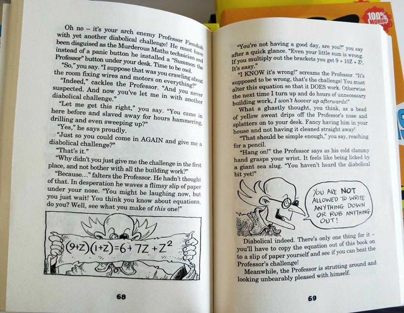 Horrible math 10 books, Hobbies & Toys, Books & Magazines, Assessment ...