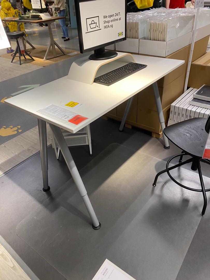 IKEA DESK THYGE , Furniture & Home Living, Furniture, Tables & Sets on ...