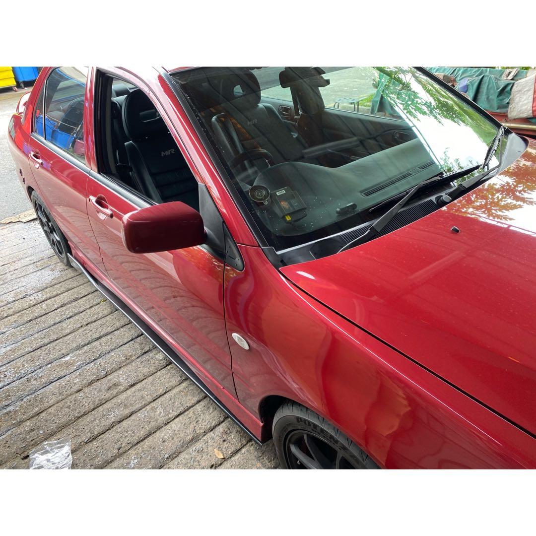 Lancer glx cs3 universal front lip and side skirt, Car Accessories ...