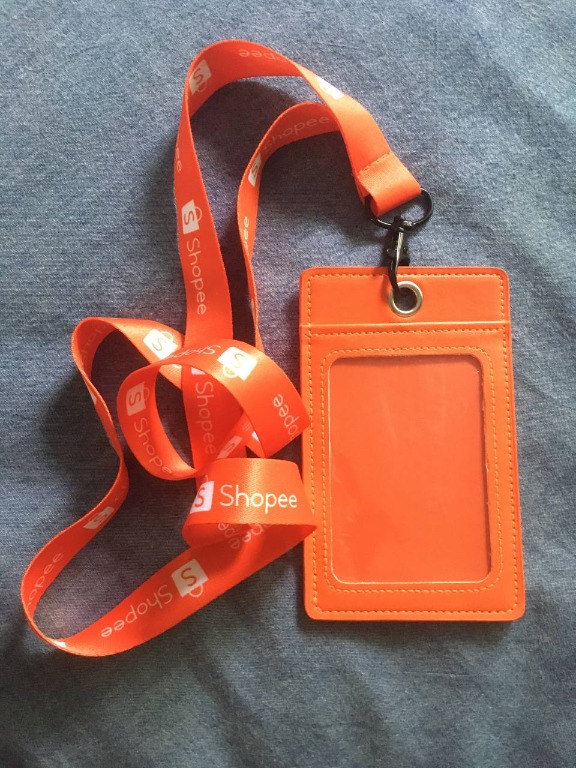 Lanyard with Shopee logo, Everything Else on Carousell