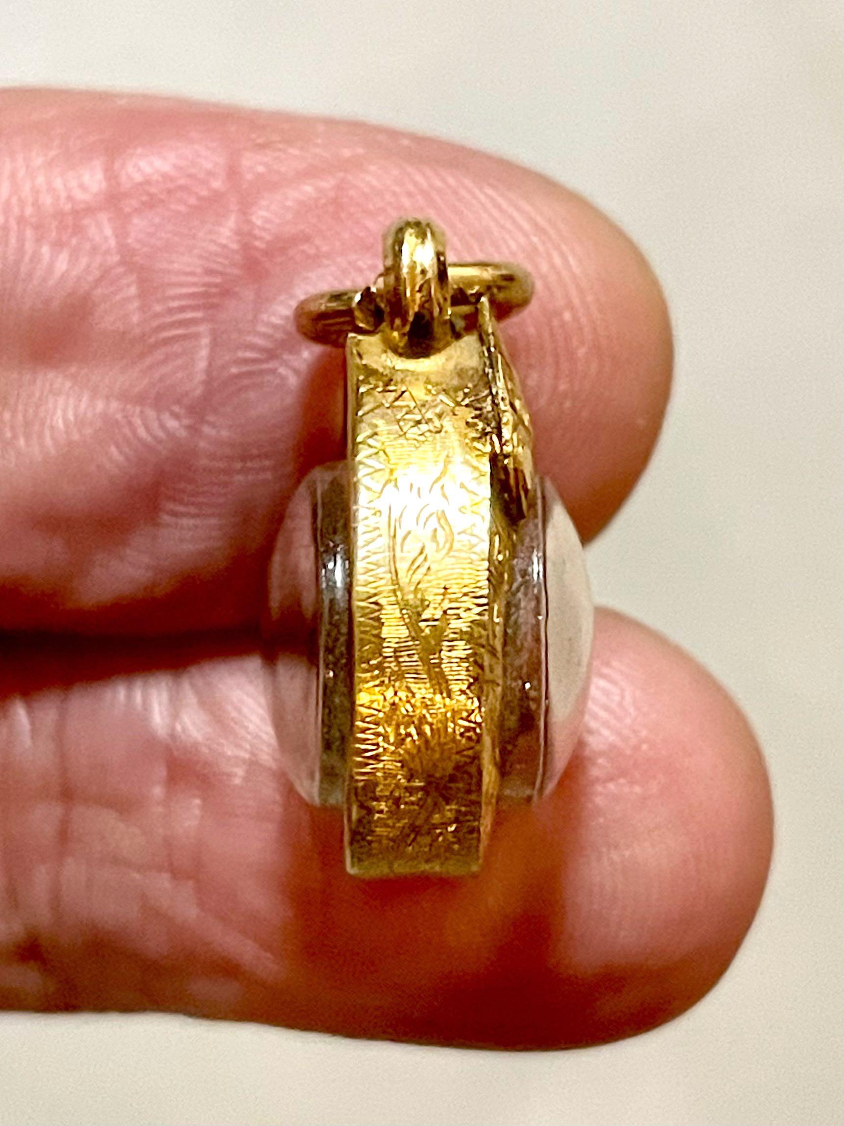 Lp Tim Wat Lahanrai Prakam Chanting Bead BE 2518 90% Thai Real Gold ...