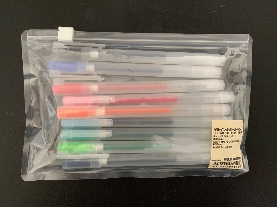 Muji Pen Set, Hobbies & Toys, Stationery & Craft, Stationery & School ...