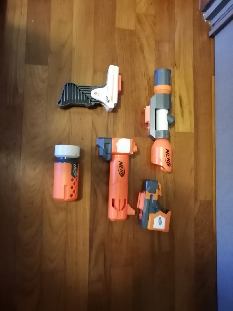 Nerf modulus attachments set, Toys & Games, Others on Carousell