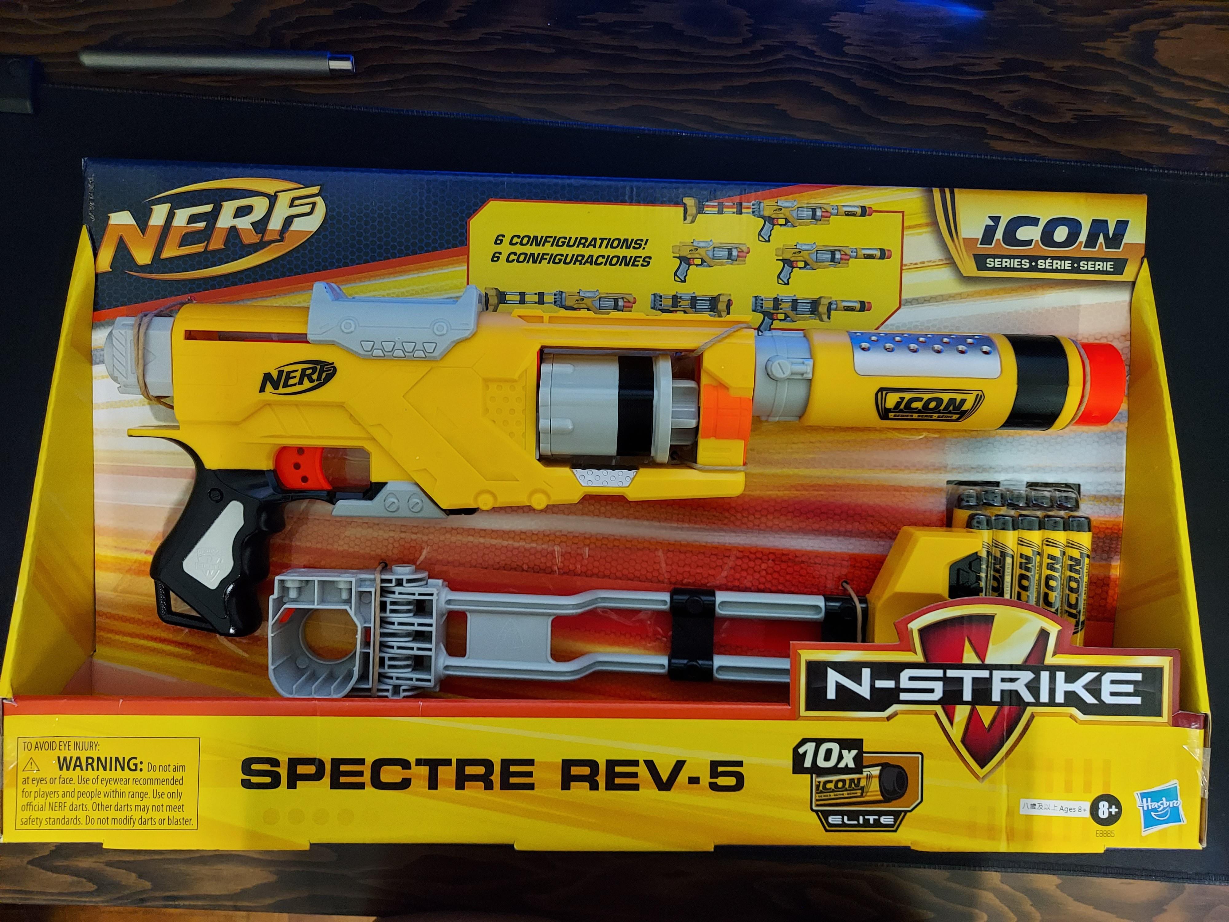 Nerf Spectre Rev-5, Hobbies & Toys, Toys & Games on Carousell