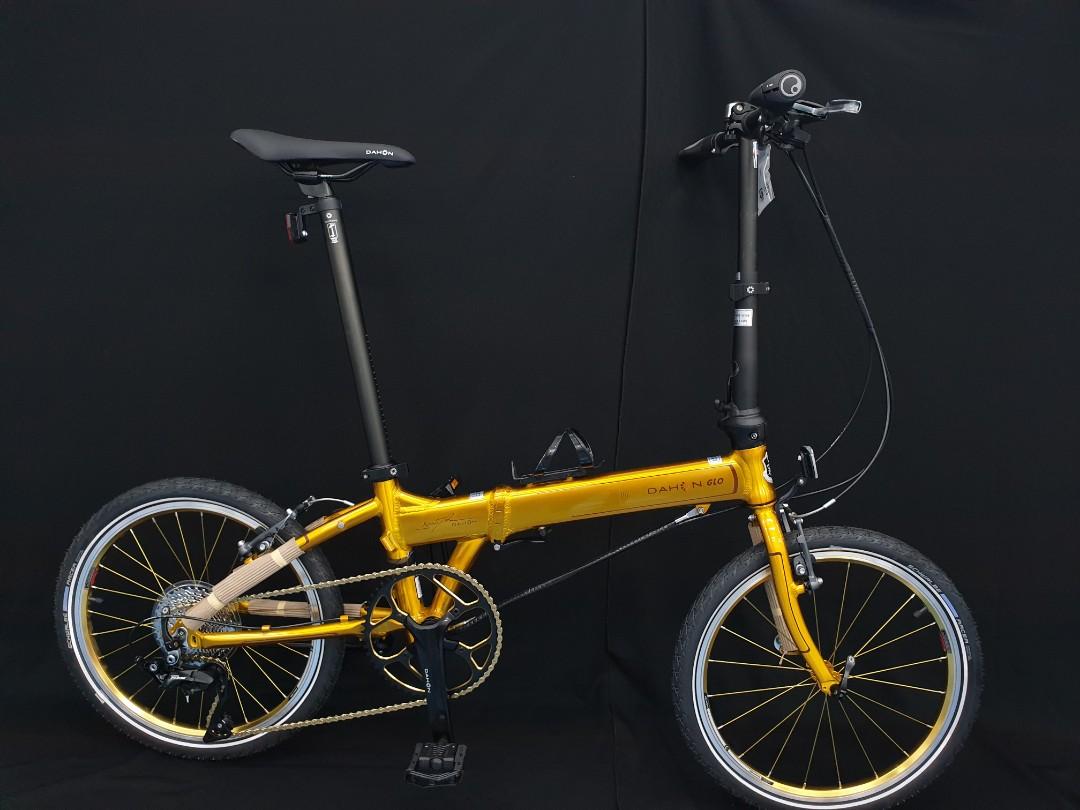 New 2021 stock Dahon 30th anniversary bike kaa014 Gold color Shimano ...