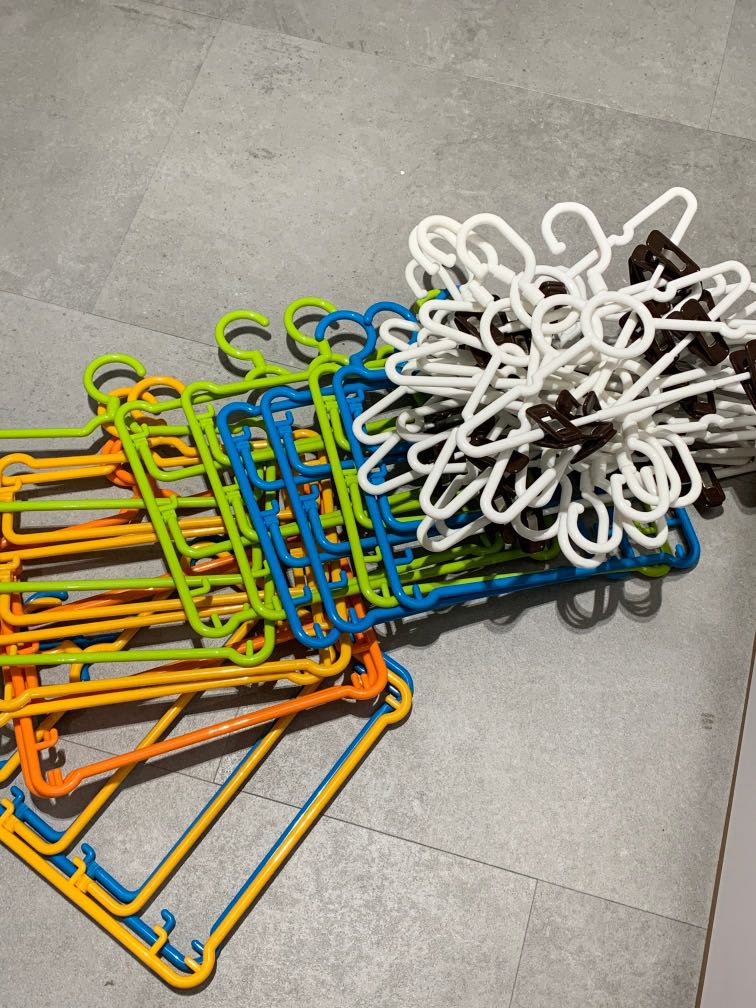 New Daiso clothes hangers, Babies & Kids, Baby Nursery & Kids Furniture ...