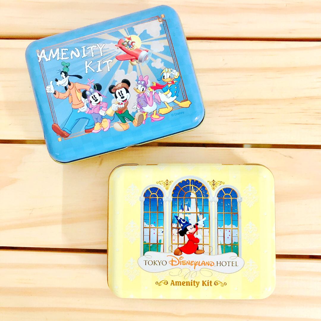 New Disney Mickey Amenity Kit Box (included 2), Beauty & Personal Care ...