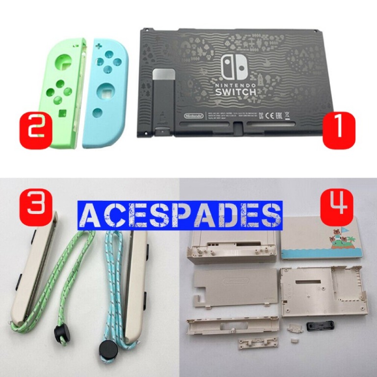 Nintendo Switch Animal Crossing Special Edition Replacement Shell ...