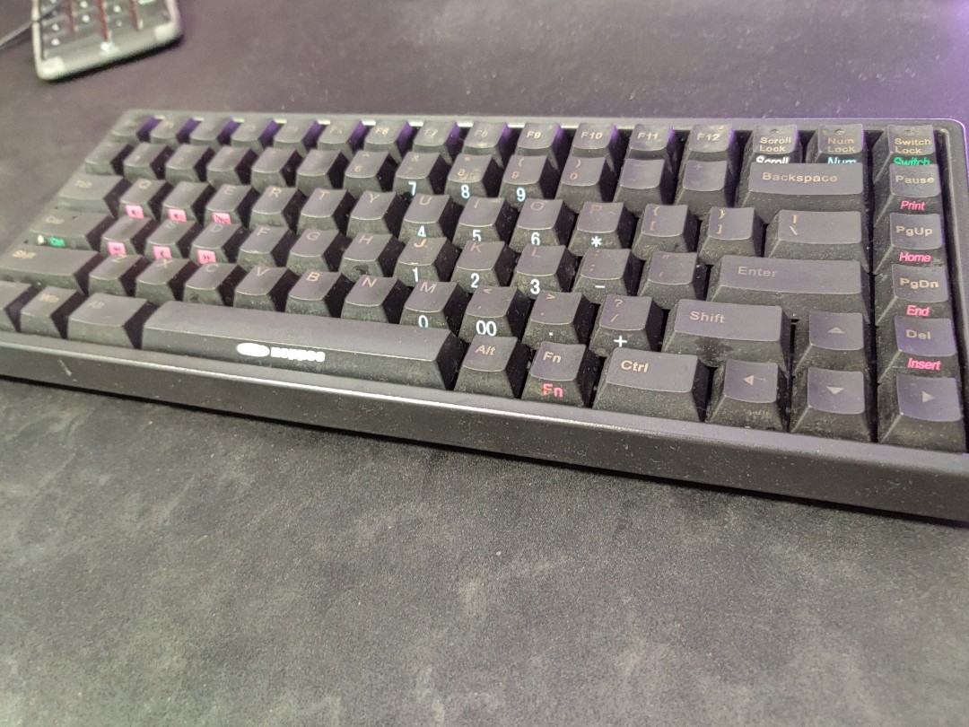 Noppoo Choc mini mechanical keyboard cherry mx browns, Computers & Tech ...