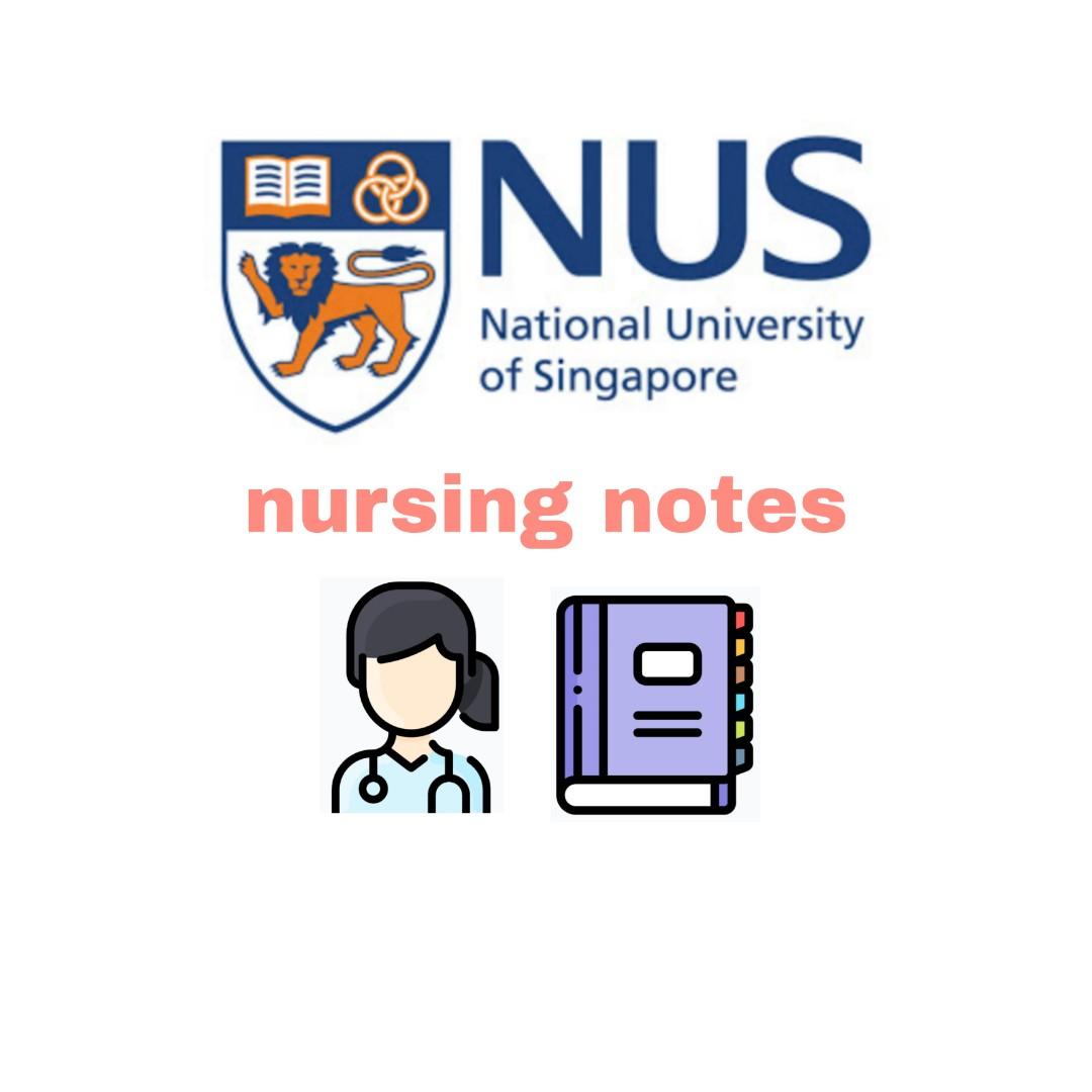 NUS nursing module notes collection, Hobbies & Toys, Books & Magazines ...